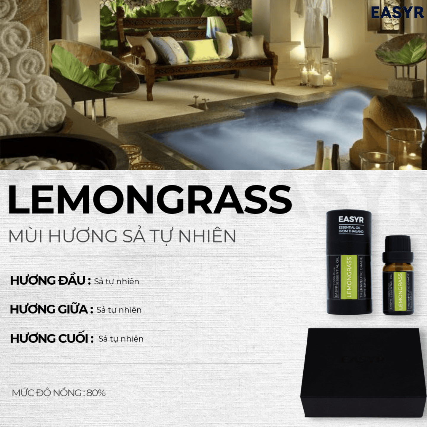 Tinh Dầu Khách Sạn 5 Sao EASYR